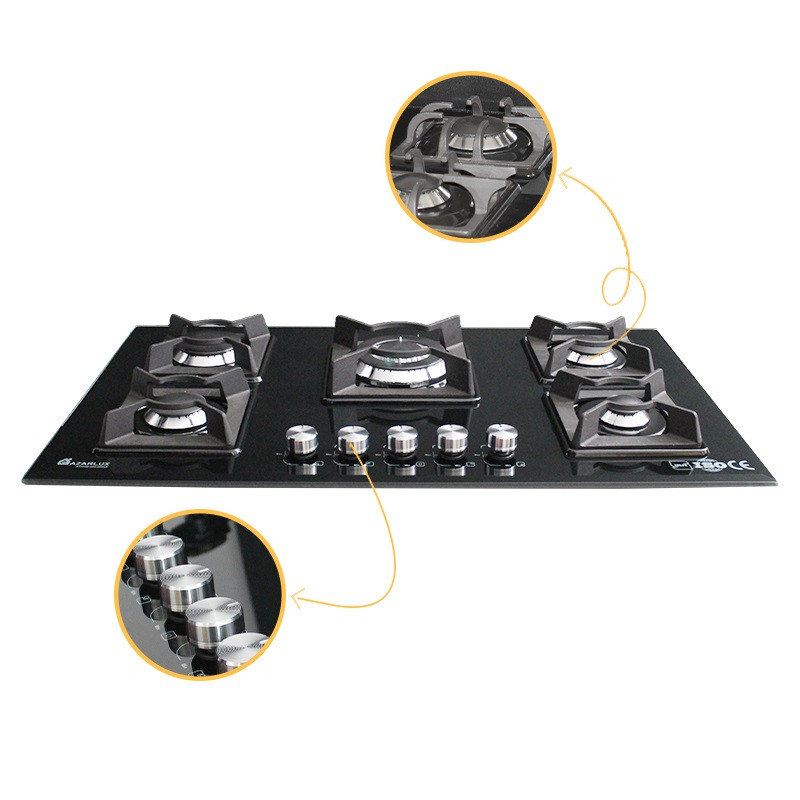 قیمت و خرید اجاق گاز صفحه ای آذرلوکس مدل G05ML-C3B