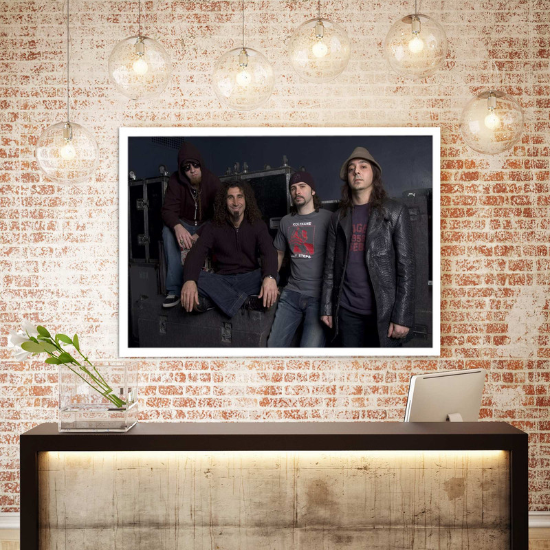 قیمت و خرید تابلو نوری بکلیت مدل طرح گروه System Of A Down مدل لایت ...