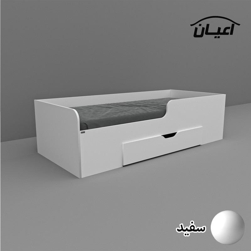 قیمت و خرید تخت خواب اعیان مدل FH610 سایز 80x180 سانتی متر