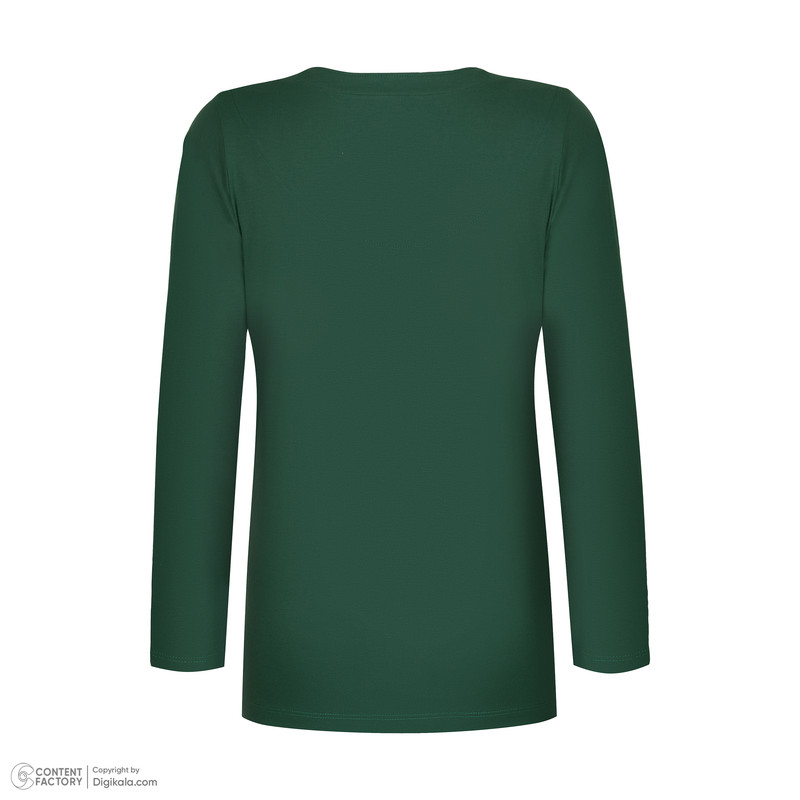 قیمت و خرید تی شرت آستین بلند زنانه ناربن مدل 1521890 رنگ سبز