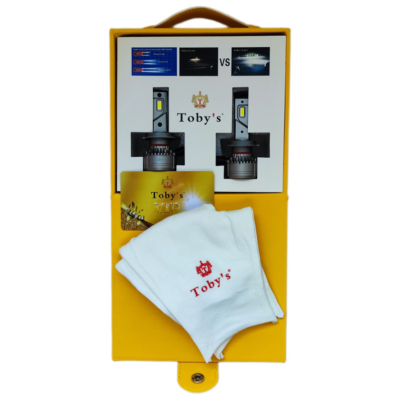 قیمت و خرید هدلایت لامپ خودرو توبیز مدل TF3 پایه H7 بسته دو عددی