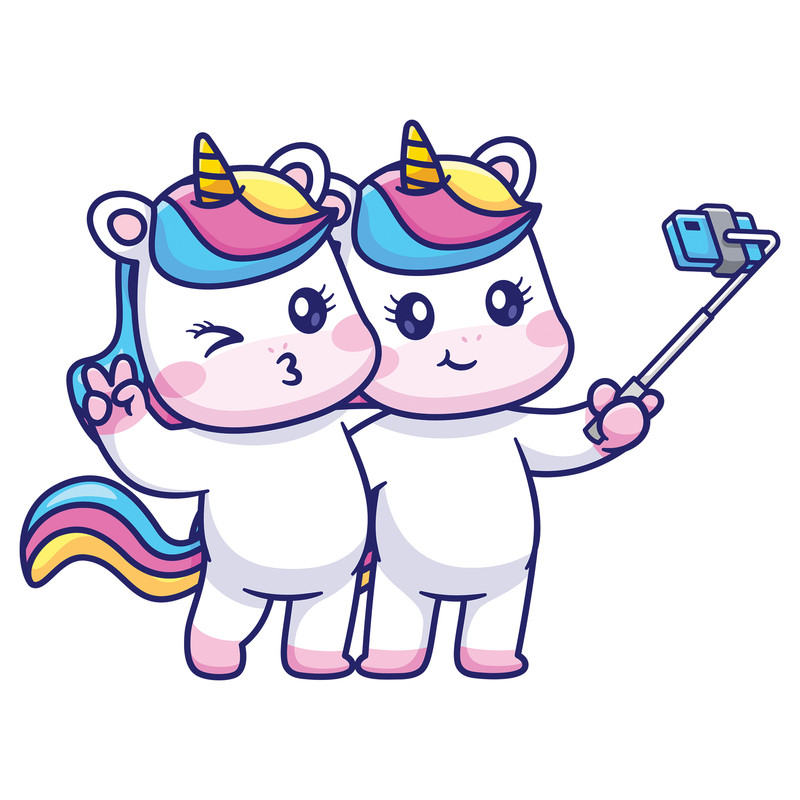 قیمت و خرید استیکر پارچه و لباس مدل dtf طرح یونیکورن کد H20.641 مجموعه 3 عددی