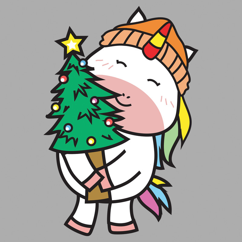 قیمت و خرید استیکر پارچه و لباس مدل dtf طرح یونیکورن کد H15.758 مجموعه 4 عددی