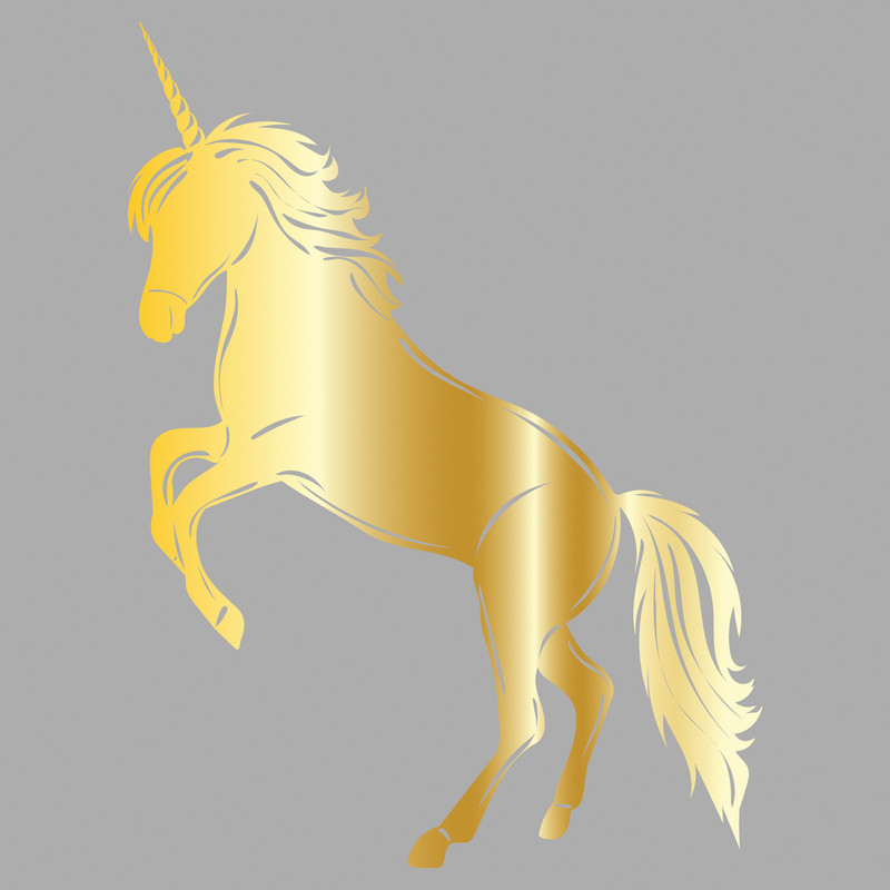 قیمت و خرید استیکر پارچه و لباس مدل dtf طرح یونیکورن کد H20.1110 مجموعه 3 عددی