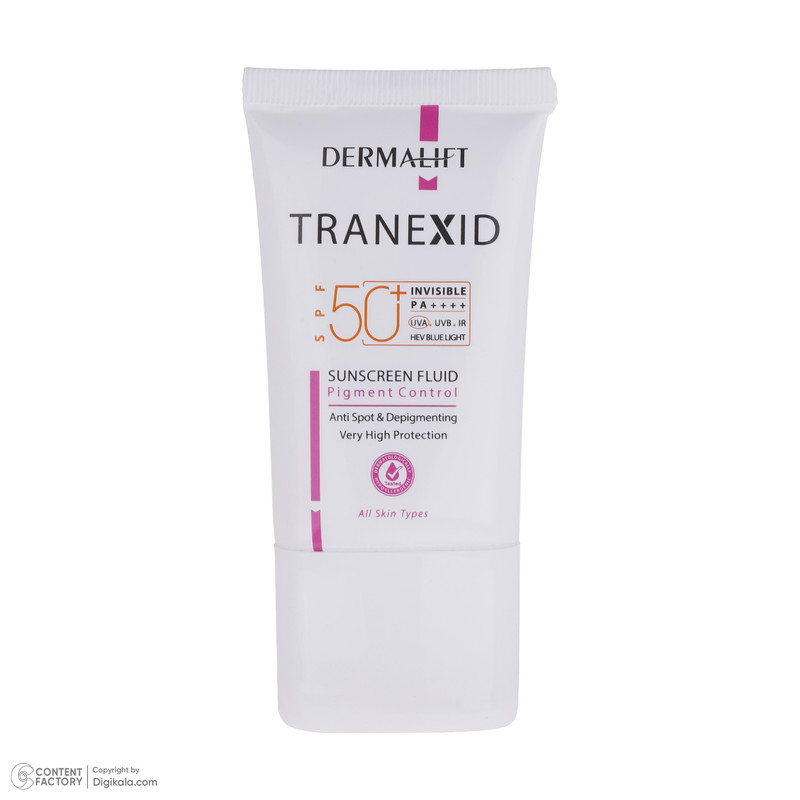 قیمت و خرید فلوئید ضد آفتاب درمالیفت مدل Tranexid حجم 40 میلی لیتر