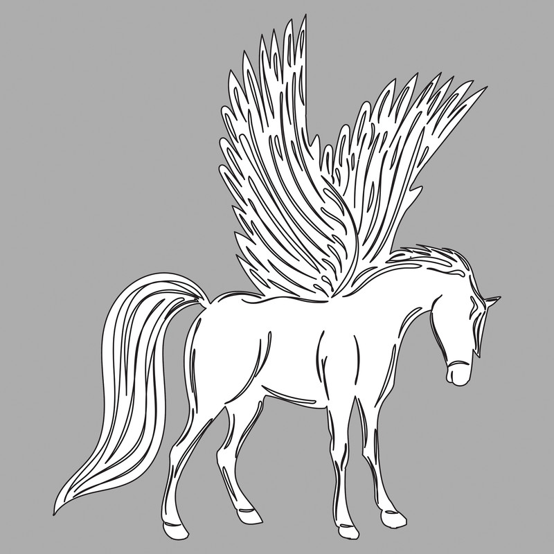 قیمت و خرید استیکر پارچه و لباس مدل dtf طرح یونیکورن کد H20.1037 مجموعه 3 عددی