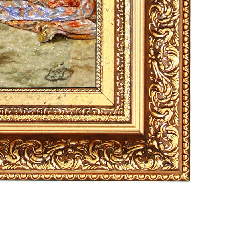 قیمت و خرید تابلو فرش دستباف مدل بازار قاهره کد 1007