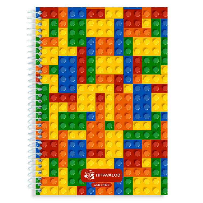 قیمت و خرید دفتر 60 برگ های تولد مدل لگو کد N072
