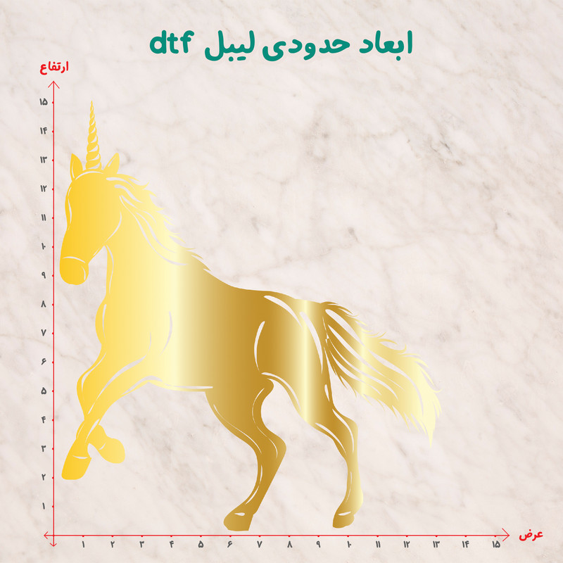 قیمت و خرید استیکر پارچه و لباس مدل dtf طرح یونیکورن کد H15.1111 مجموعه 4 عددی