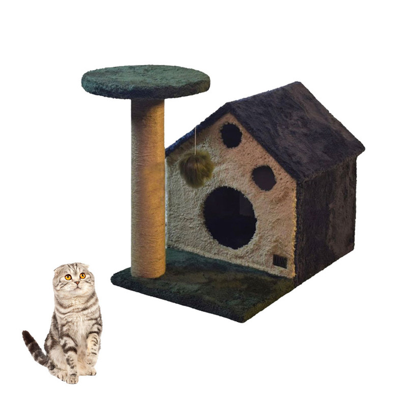 قیمت و خرید لانه گربه مدل کلبه