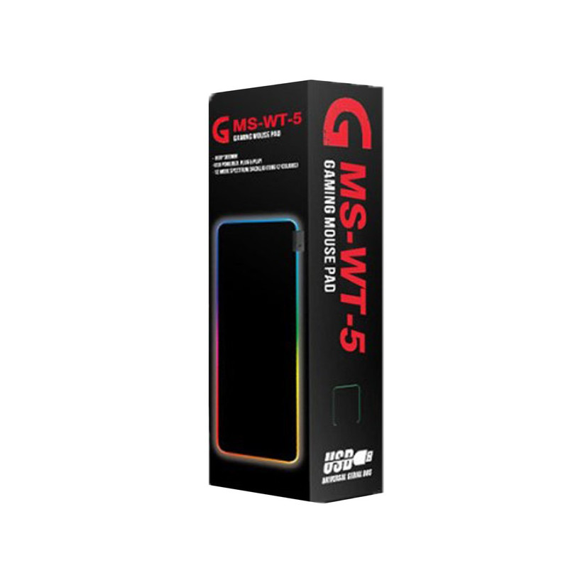 قیمت و خرید ماوس پد مخصوص بازی مدل GMS-WT-5 Soundwave Rainbow RGB