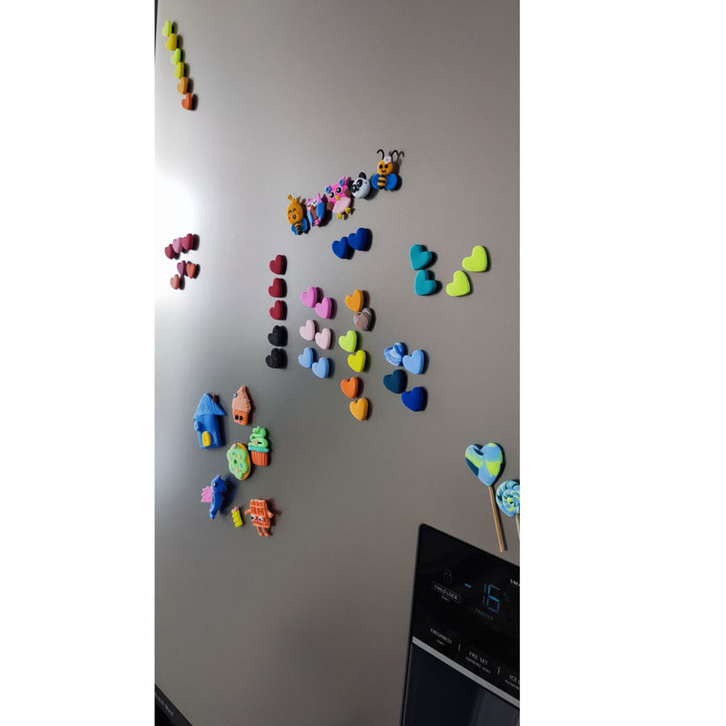 قیمت و خرید مگنت طرح قلب عشق کد MK191 مجموعه 6 عددی