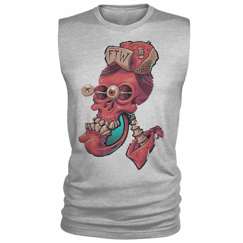 قیمت و خرید تاپ مردانه مدل اسکلت کد AAA12