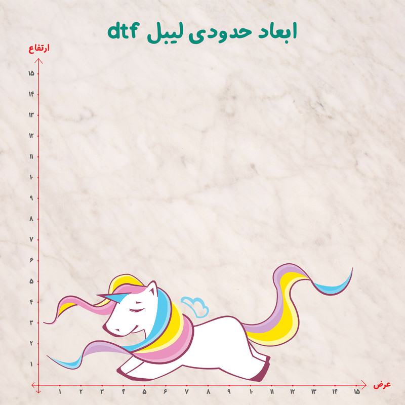 قیمت و خرید استیکر پارچه و لباس مدل dtf طرح یونیکورن کد H15.604 مجموعه 4 عددی