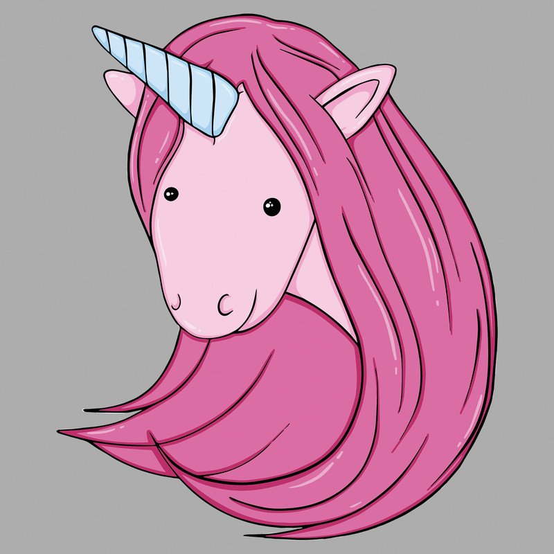 قیمت و خرید استیکر پارچه و لباس مدل dtf طرح یونیکورن کد H20.825 مجموعه 3 عددی