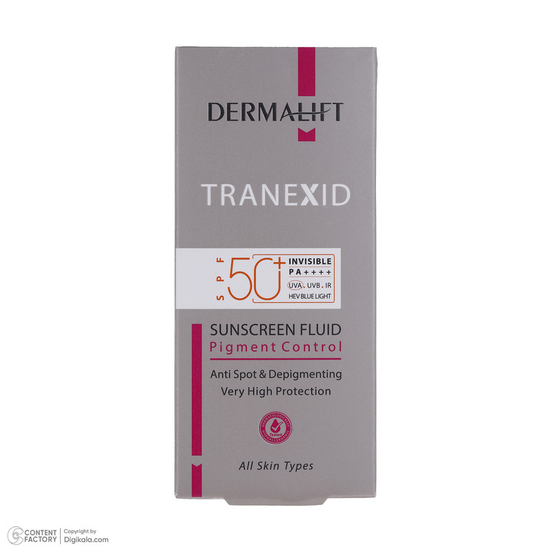 قیمت و خرید فلوئید ضد آفتاب درمالیفت مدل Tranexid حجم 40 میلی لیتر