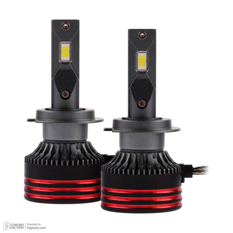 قیمت و خرید هدلایت تی بی اس دیزاین مدل M8 Pro Max پایه H7 بسته 2 عددی