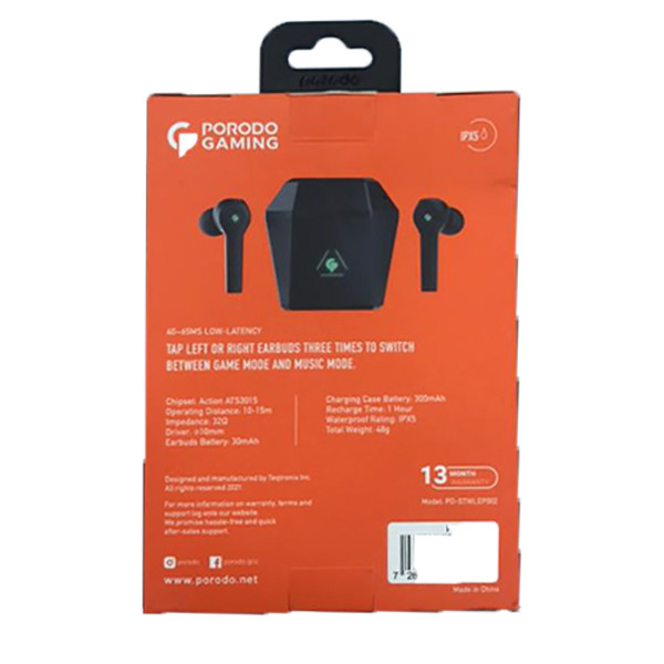 قیمت و خرید هدفون مخصوص بازی بلوتوثی پرودو مدل PDX412