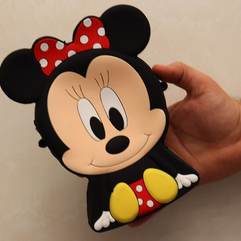 قیمت و خرید کیف رودوشی بچگانه مدل سیلیکونی میکی موس کد 033b