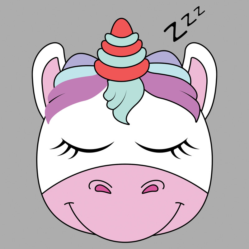 قیمت و خرید استیکر پارچه و لباس مدل dtf طرح یونیکورن کد H20.455 مجموعه 6 عددی