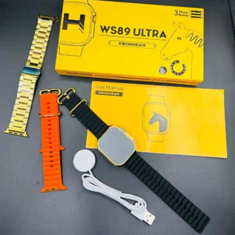 قیمت و خرید ساعت هوشمند مدل KEQIWEAR WS89 ULTRA
