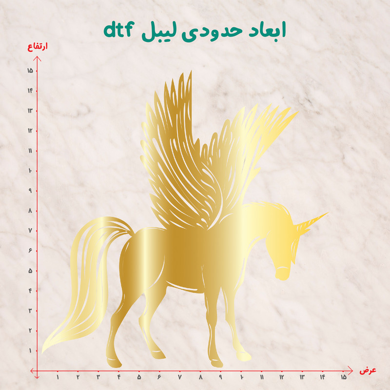 قیمت و خرید استیکر پارچه و لباس مدل dtf طرح یونیکورن کد H15.1120 مجموعه 4 عددی