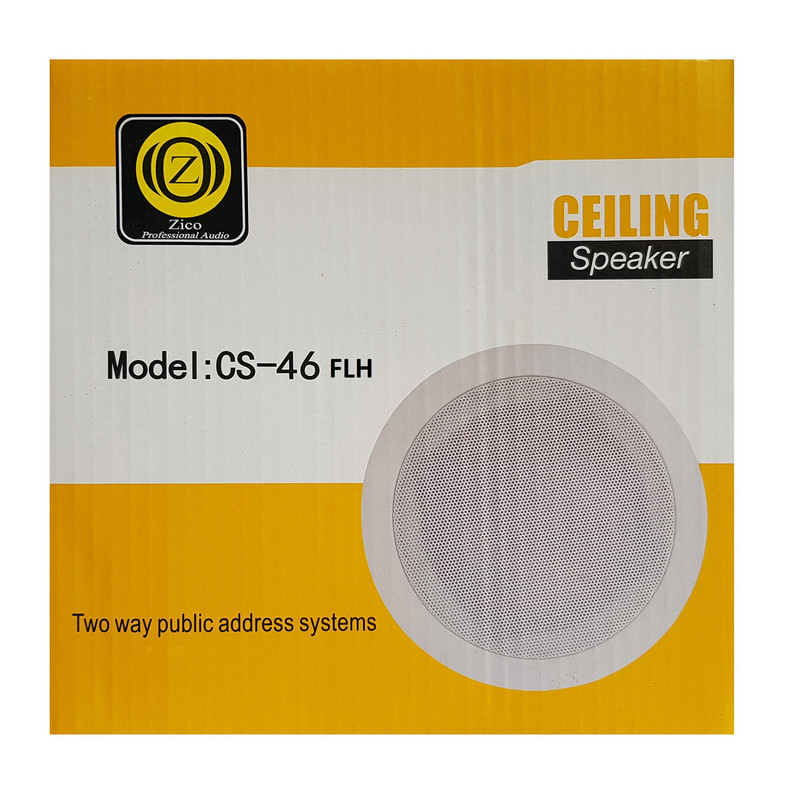 قیمت و خرید بلندگو سقفي زيكو مدل CS-46 FLH