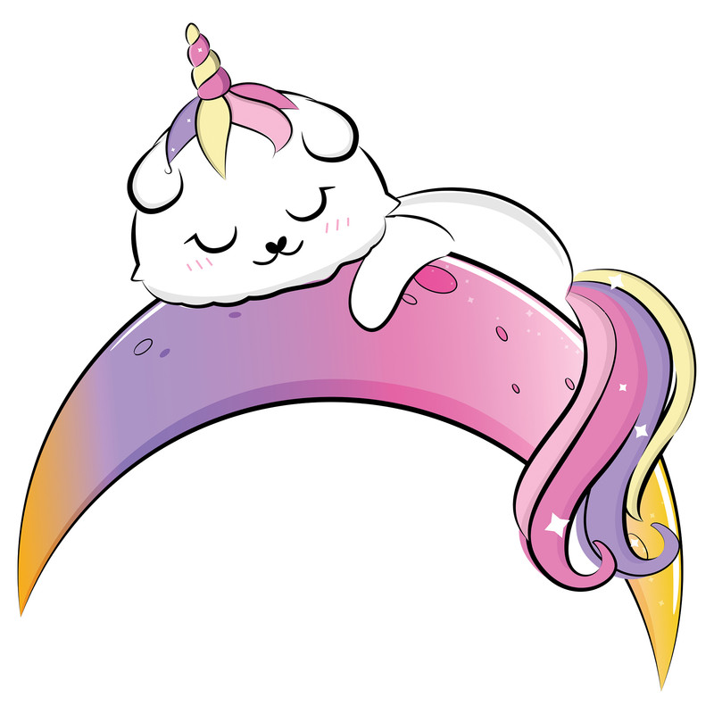 قیمت و خرید استیکر پارچه و لباس مدل dtf طرح یونیکورن کد H15.206 مجموعه 4 عددی