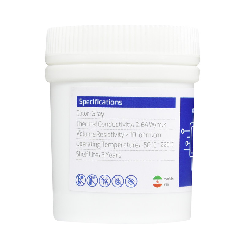 قیمت و خرید خمیر حرارتی سیلیکون ایستانو مدل TP414 وزن 50 گرم