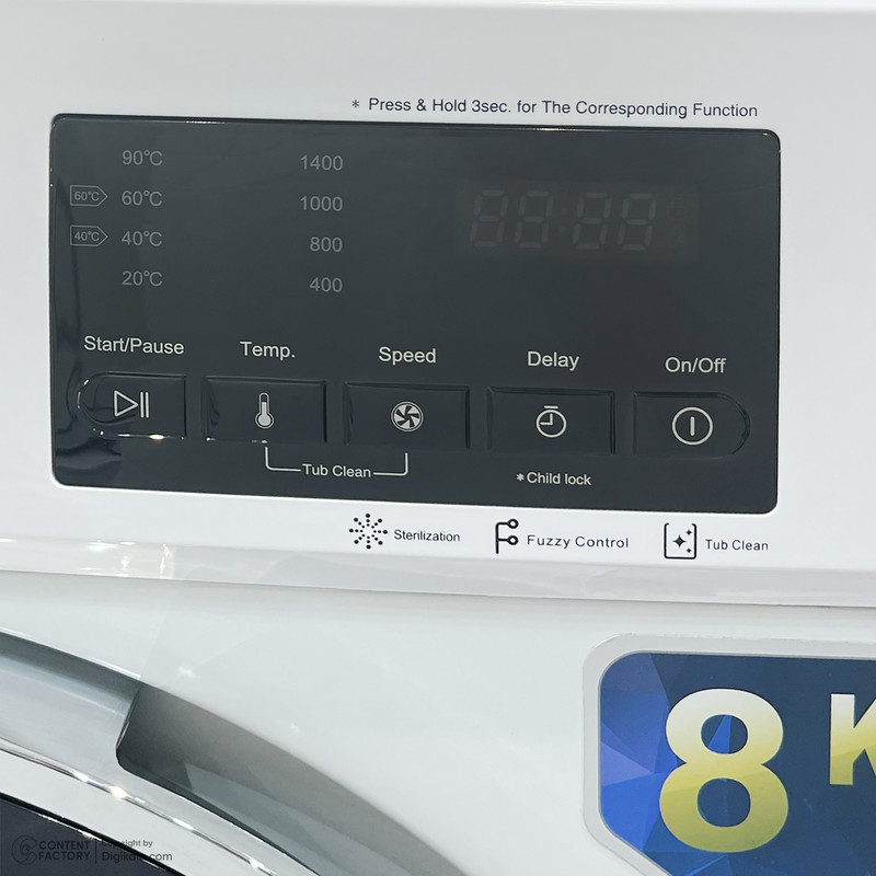 قیمت و خرید ماشین لباسشویی بلانتون مدل WM8405W ظرفیت ۸ کیلوگرم