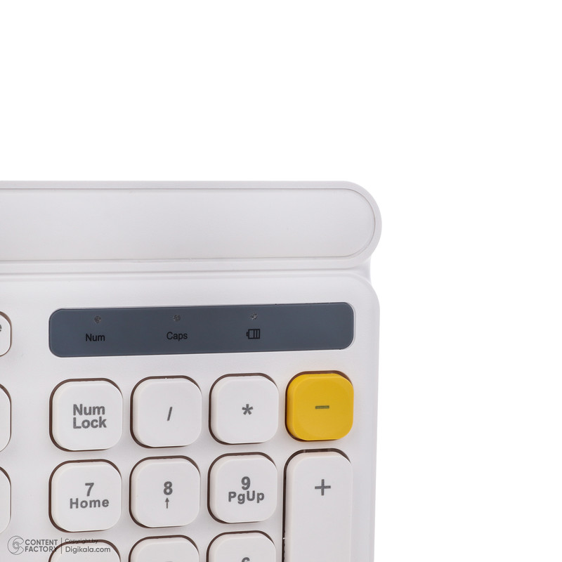 قیمت و خرید کیبورد و ماوس بی سیم گیمینگ لاجی کی مدل KM336W، سوییچ ممبران، Full-Size