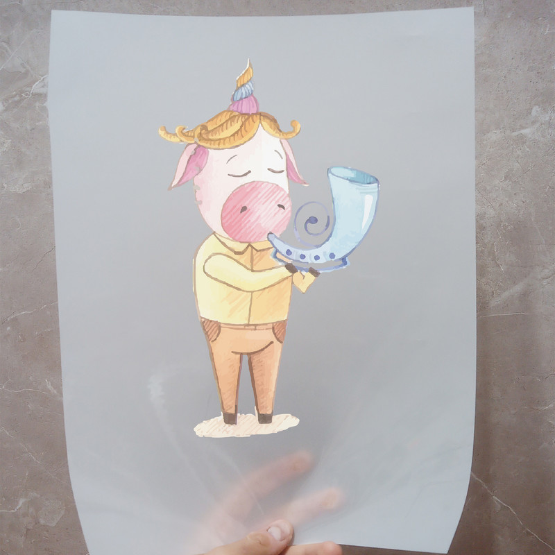 قیمت و خرید استیکر پارچه و لباس مدل dtf طرح یونیکورن کد H20.520 مجموعه 3 عددی