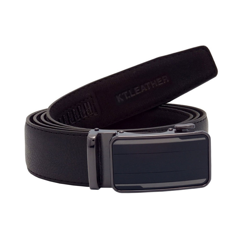 قیمت و خرید کمربند مردانه کی تی مدل چرم صنعتی ریلی کد 661IN300