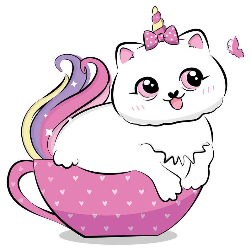 قیمت و خرید استیکر پارچه و لباس مدل dtf طرح یونیکورن کد H20.204 مجموعه 3 عددی