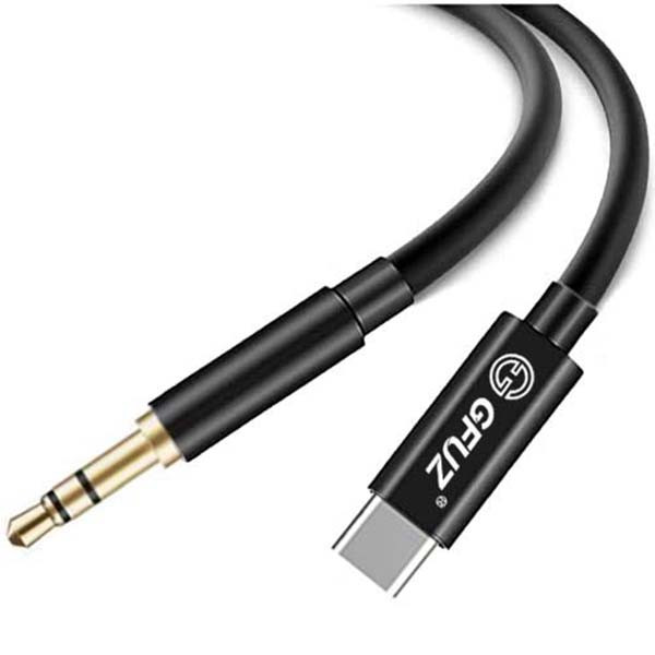 قیمت و خرید کابل تبدیل USB-C به AUX جی فوز مدل AX-45 طول 1 متر
