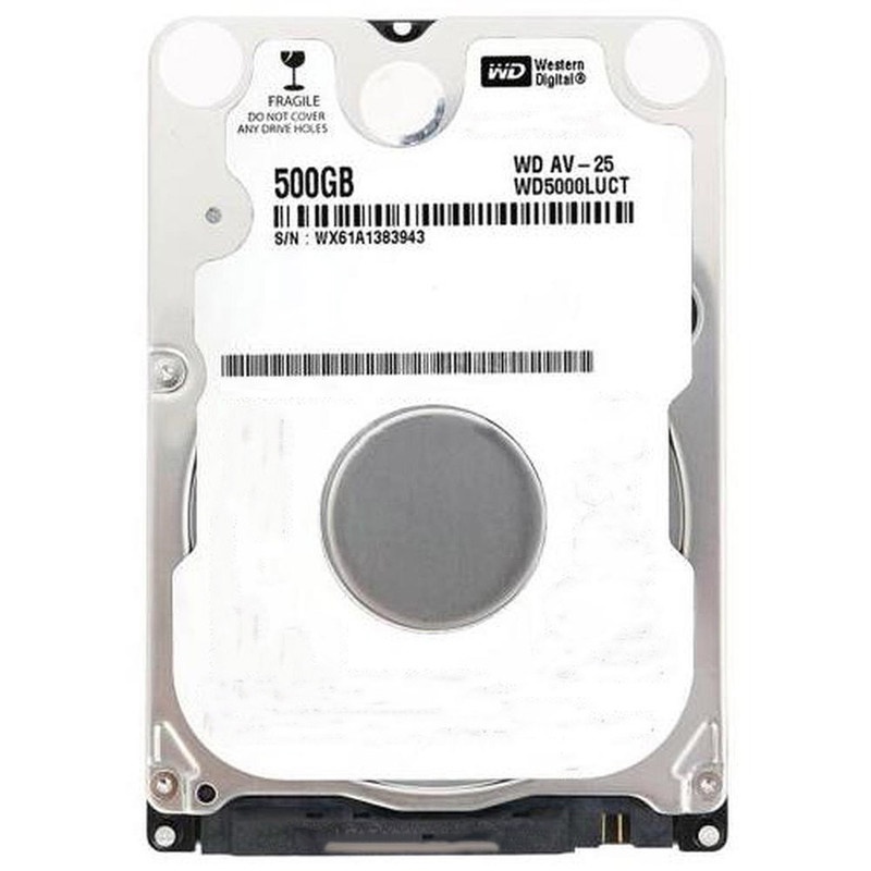 قیمت و خرید هارددیسک وسترن دیجیتال مدل WD5000LUCT ظرفیت 500 گیگابایت