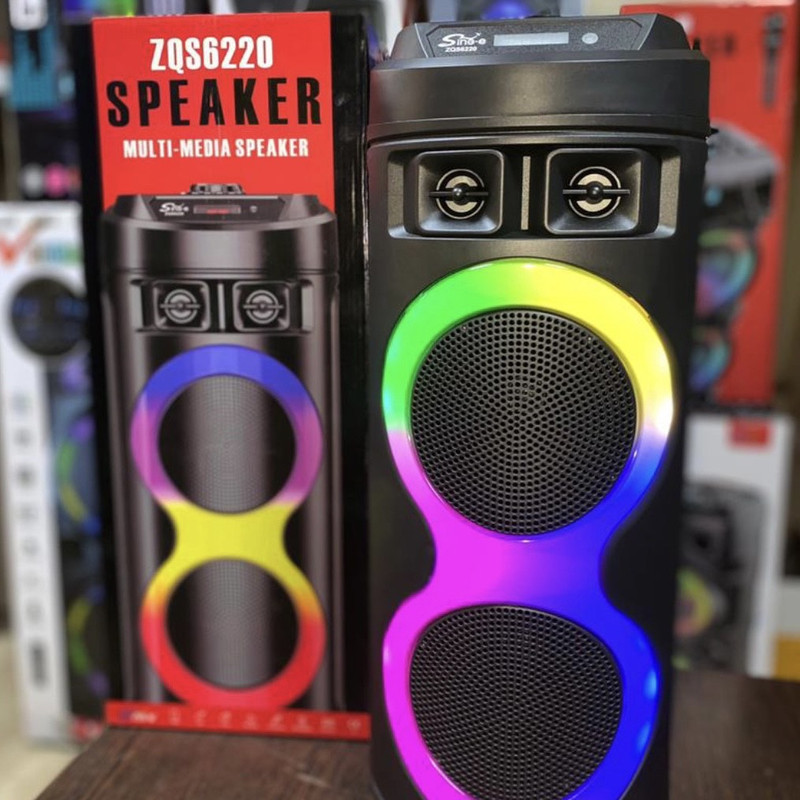 قیمت و خرید اسپیکر بلوتوثی مدل ZQS 6220 6.5