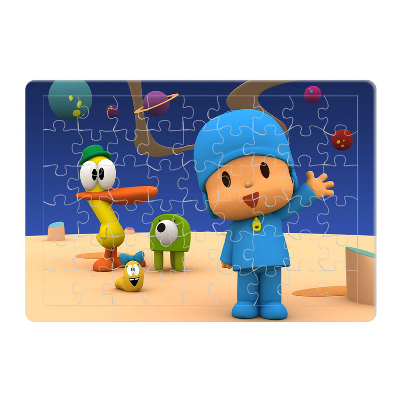 قیمت و خرید پازل 54 تکه هومرو مدل PL233 طرح انیمیشن پوکویو