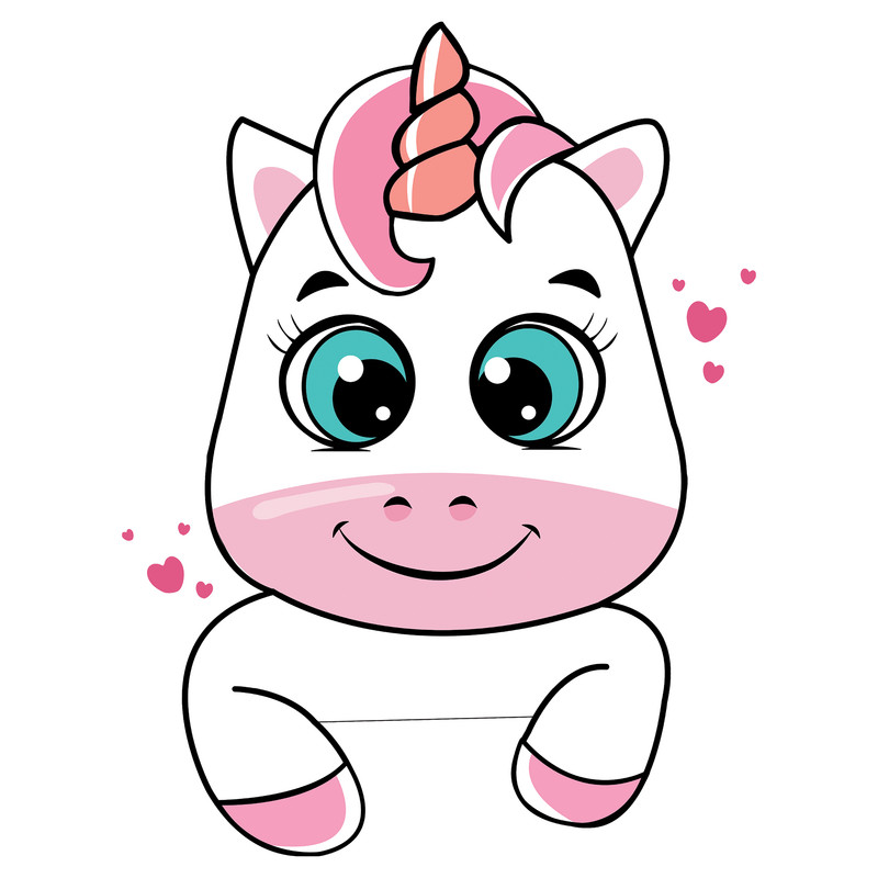 قیمت و خرید استیکر پارچه و لباس مدل dtf طرح یونیکورن کد H20.862 مجموعه 3 عددی