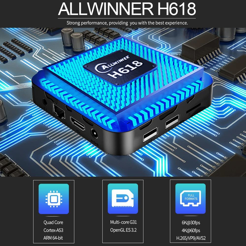 قیمت و خرید اندروید باکس مدل T95 MAX H618 4/32GB