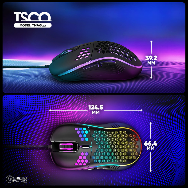 قیمت و خرید ماوس مخصوص بازی تسکو مدل TM 765GA