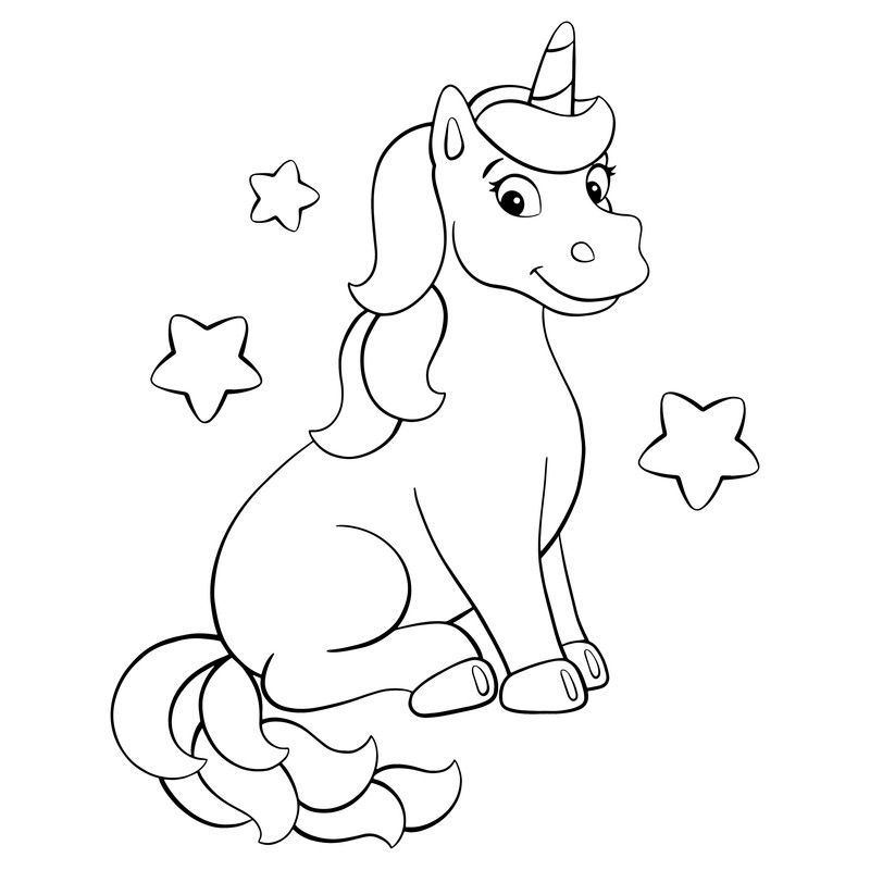 قیمت و خرید استیکر پارچه و لباس مدل dtf طرح یونیکورن کد H20.1069 مجموعه 3 عددی