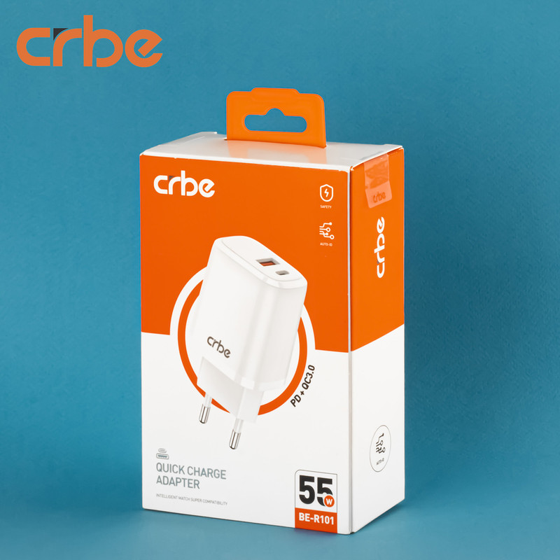 قیمت و خرید شارژر دیواری کربی مدل BE-R101 55W