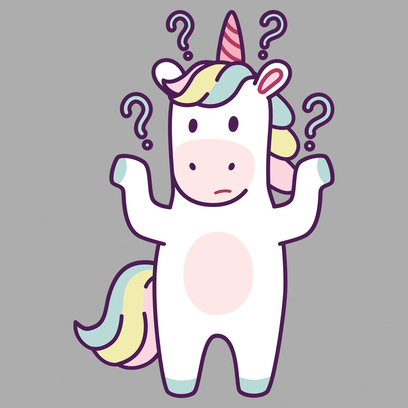 قیمت و خرید استیکر پارچه و لباس مدل dtf طرح یونیکورن کد H15.835 مجموعه 4 عددی