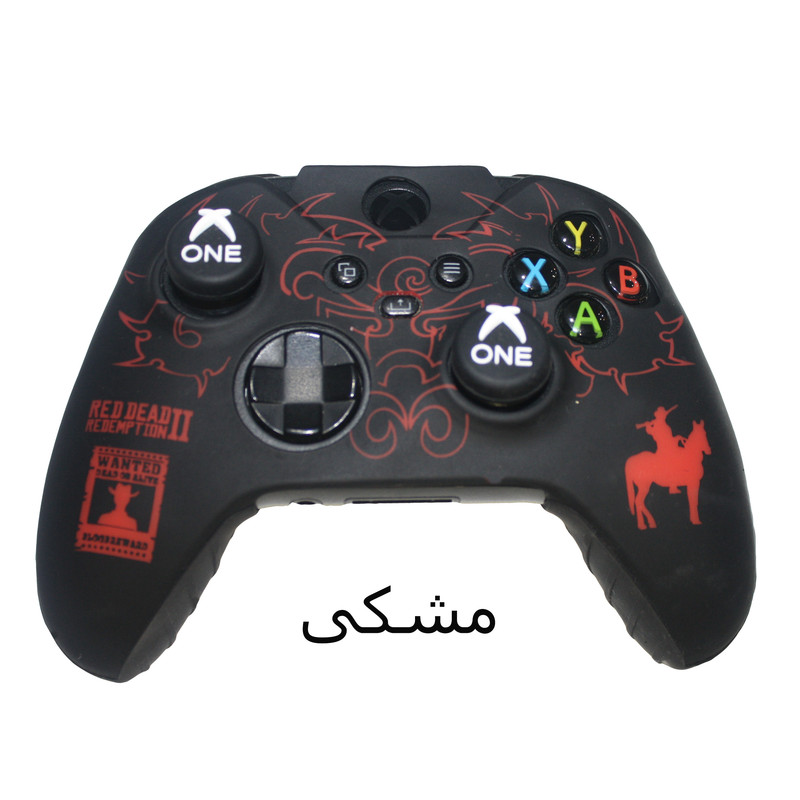 قیمت و خرید محافظ دسته ایکس باکس سری S X مدل One Red Dead به همراه روکش