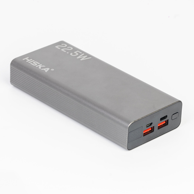 قیمت و خرید پاوربانک هیسکا مدل QI-208PD ظرفیت 20000 میلی آمپر ساعت