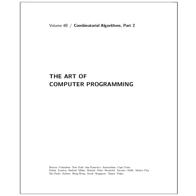 قیمت و خرید کتاب The Art Of Computer Programming اثر Donald E Knuth