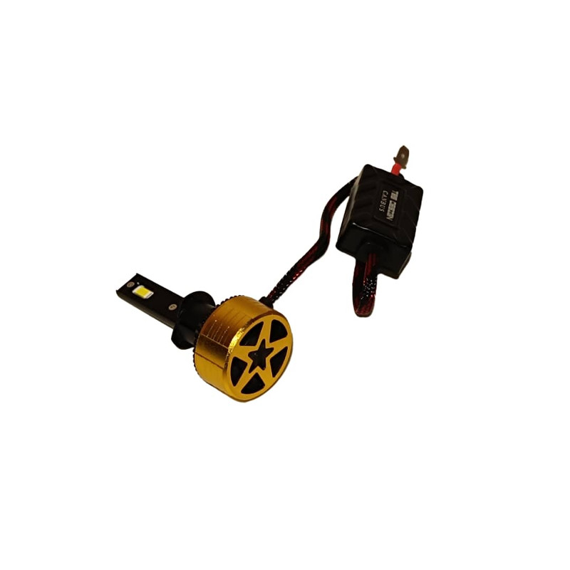 قیمت و خرید لامپ هدلایت خودرو تی بی اس دیزاین مدل T43 PRO پایه H7 بسته دو عددی