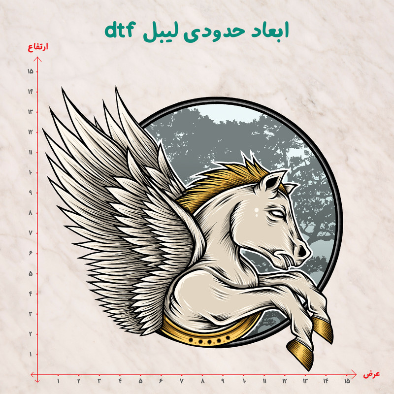 قیمت و خرید استیکر پارچه و لباس مدل dtf طرح یونیکورن کد H15.379 مجموعه 4 عددی