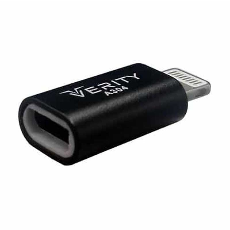 قیمت و خرید مبدل micro USB به لایتنینگ مدل A304
